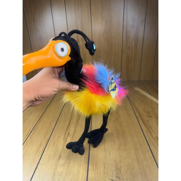 Disney | Toys | Disney Pixar Up Kevin Plush Toy Fluffy Rainbow Bird ...
